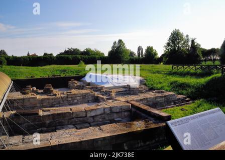 The archaeological area of Altinum. Altinum was an ancient town of the ...
