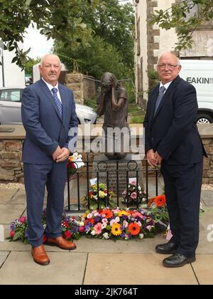 Adrian (left) and David Temple whose brother William was a victim after ...