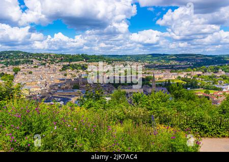 amazing perspective to look over Bath from its south east side from ...