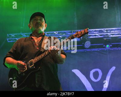 Ghigo Renzulli during the Italian singer Music Concert LITFIBA - L ...
