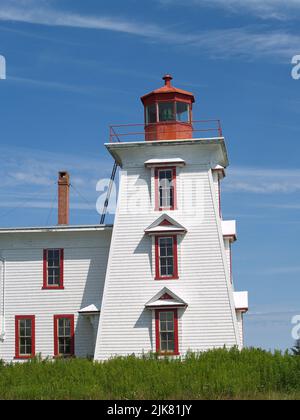 Blockhouse Light,Rocky Point,PEI Stock Photo - Alamy