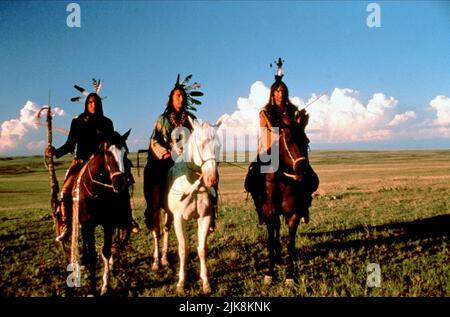 Dances With Wolves 1990 Graham Greene & Kevin Costner Stock Photo - Alamy