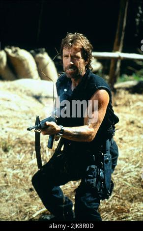 Chuck Norris in "The Delta Force", 1986 Golan Globus Productions File ...