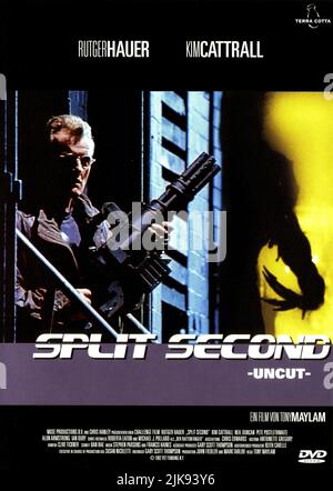 RUTGER HAUER in SPLIT SECOND (1992), directed by TONY MAYLAM Stock ...