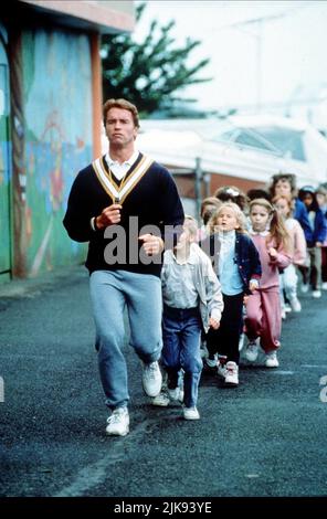 KINDERGARTEN COP 1990 Universal Pictures film with Arnold ...