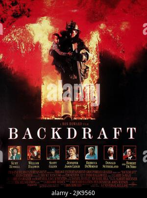 BACKDRAFT -1991 POSTER Stock Photo - Alamy