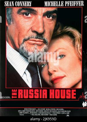MICHELLE PFEIFFER in THE RUSSIA HOUSE (1990), directed by FRED SCHEPISI ...