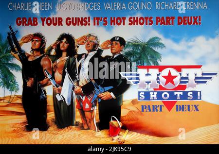 Charlie Sheen Poster Film: Hot Shots! Part Deux (1993) Characters ...
