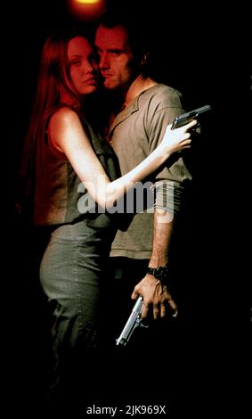 Angelina Jolie & Elias Koteas Film: Cyborg 2 (1993) Characters: Casella ...