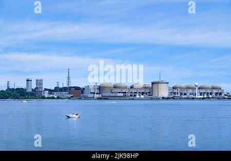 The Pickering Nuclear Generating Station, in Pickering, Ont., is seen ...