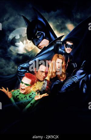 USA. Val Kilmer and Nicole Kidman in the ©Warner Bros film : Batman ...