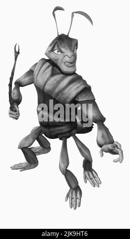 General Mandible Film Antz (1998) Characters: General Mandible Director ...