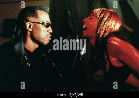 Film Still from "Blade" Wesley Snipes © 1998 New Line Cinema Photo ...