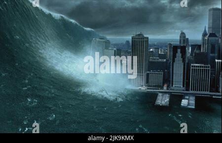 deep impact tidal wave