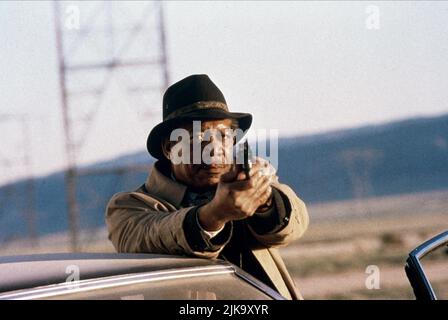 Film Still from "Se7en" Morgan Freeman © 1995 New Line Cinema Photo ...