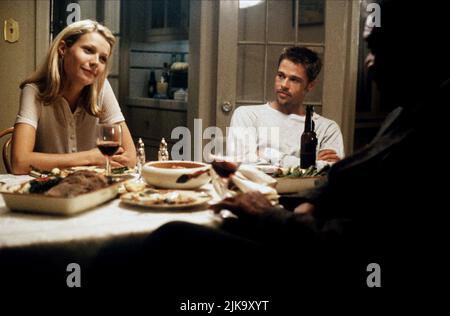 SE7EN GWYNETH PALTROW, BRAD PITT SE7EN Date: 1995 Stock Photo - Alamy