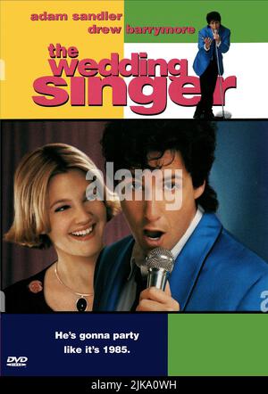 DREW BARRYMORE, ADAM SANDLER POSTER, THE WEDDING SINGER, 1998 Stock ...