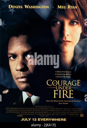 COURAGE UNDER FIRE (1996) POSTER CUFI 001PP Stock Photo - Alamy