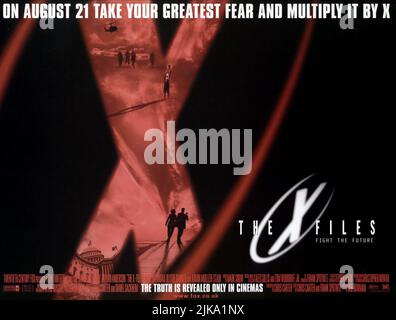Film Poster Film The X Files; The X-Files: Fight The Future; The (USA ...