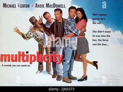 MULTIPLICITY -1996 POSTER Stock Photo - Alamy