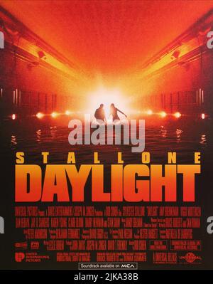 DAYLIGHT 1996 Universal Pictures film with Sylvester Stallone Stock ...