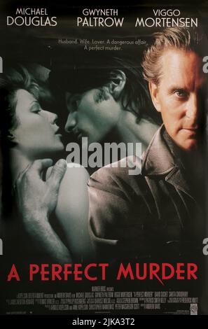 A PERFECT MURDER, Michael Douglas, 1998 Stock Photo - Alamy