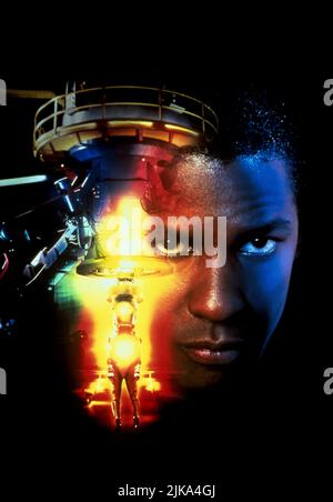 VIRTUOSITY, poster, Denzel Washington 1995. ph: © Paramount /courtesy ...