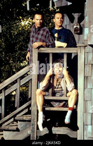 MULTIPLICITY, Michael Keaton, (in dual role as clones), 1996 Stock ...