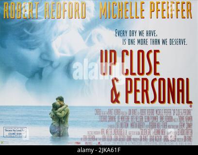 UP CLOSE AND PERSONAL (1996) POSTER UPCP 001PK Stock Photo - Alamy