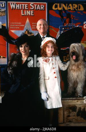 Joan Collins, George Hearn & Ashley Johnson Film: Annie: A Royal ...