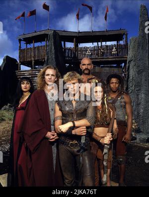 ROAR, (l-r): Lisa Zane, Sebastian Roche, Heath Ledger, John Saint Ryan ...