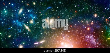 Deep space. High definition star field background . Starry outer space ...