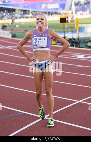 Alex Bell at the start of the 800m Semi Final at the European Athletics ...