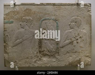 Bas-relief depicting Princess Meritites. Old Kingdom. 4th Dynasty, ca ...