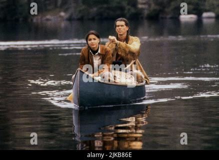 Annie Galipeau, Peirce Brosnan Film Grey Owl (1999) Characters: Pony ...