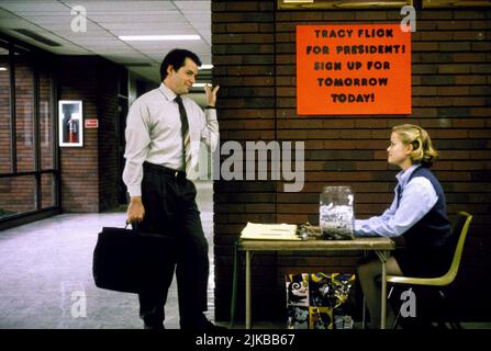 MATTHEW BRODERICK, REESE WITHERSPOON, ELECTION, 1999 Stock Photo - Alamy