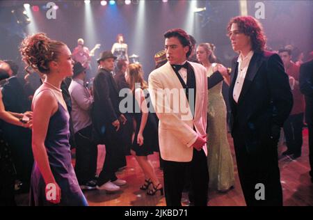 JULIA STILES, ANDREW KEEGAN, HEATH LEDGER, 10 THINGS I HATE ABOUT YOU ...