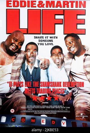 Eddie Murphy & Martin Lawrence Poster Film Life (1999) Characters ...