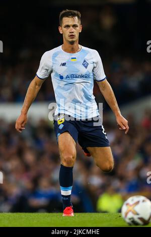 Dynamo Kyiv’s Volodymyr Shapeliev uring a pre-season friendly match at ...