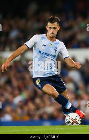 Dynamo Kyiv’s Volodymyr Shapeliev uring a pre-season friendly match at ...