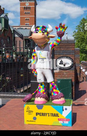 Perry, mascot for the 2022 Commonwealth Games in Birmingham is ...
