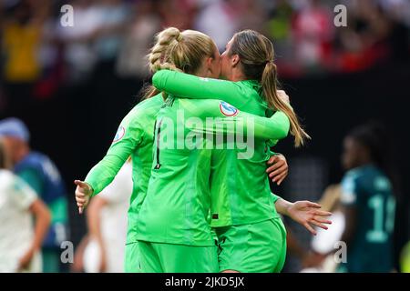 LONDON, ENGLAND - JULY 21: Hannah Segrave of Great Britain competing in ...