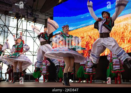 Odessa, Ukraine June 29, 2019: Performance of the popular in the world ...