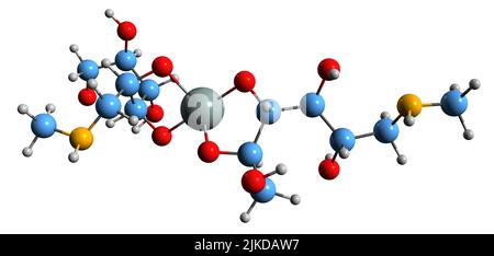 3D image of Hydroxymethylpentylcyclohexenecarboxaldehyde skeletal ...