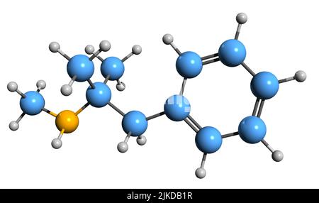 3D image of ergot alkaloid skeletal formula - molecular chemical ...