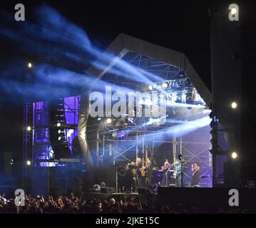 Nile Rodgers & CHIC performing live at the Hampton Court Palace ...
