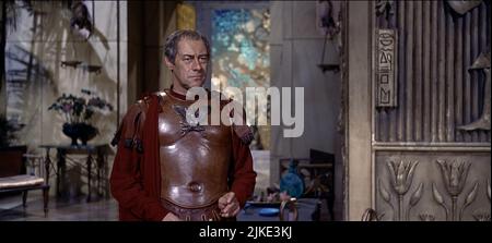 Los Angeles.CA.USA. Rex Harrison (as Julius Caesar), Elizabeth Taylor ...