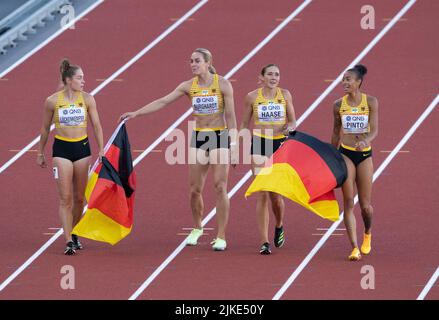 Gina Luckenkemper, Alexandra Burghardt, Rebekka Haase and Tatjana Pinto ...