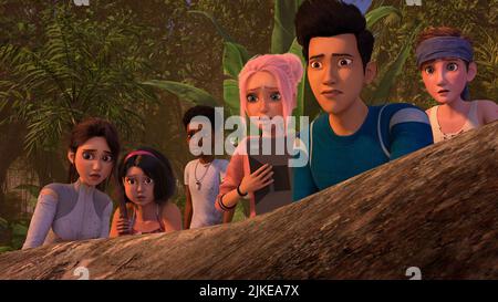 JURASSIC WORLD: CAMP CRETACEOUS, from left: Dave (voice: Glen Powell ...