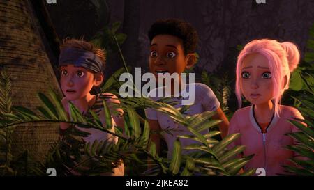 JURASSIC WORLD: CAMP CRETACEOUS, from left: Yasmina 'Yaz' Fadoula ...